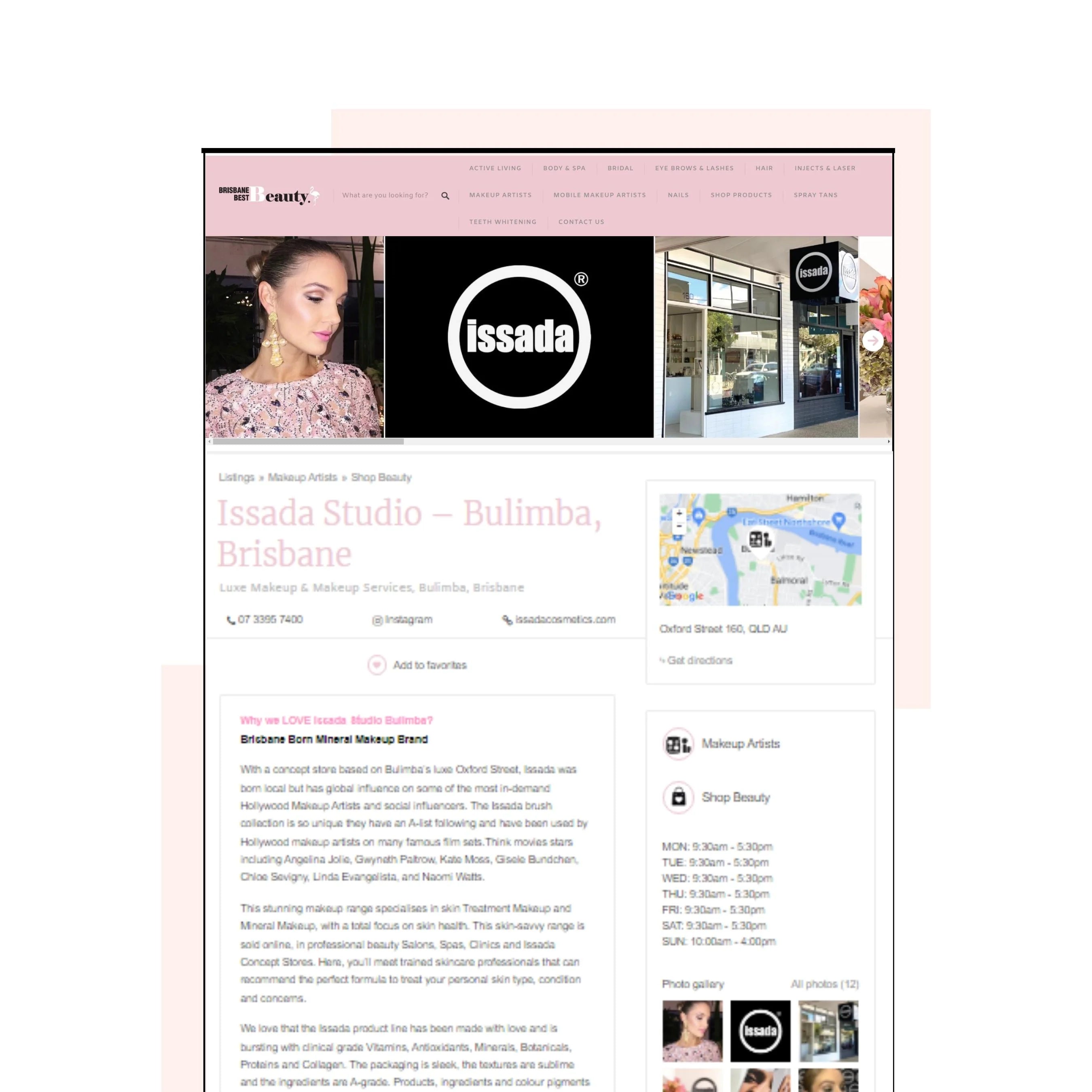 ISSADA Studio – Bulimba, Brisbane – ISSADA Cosmeceuticals