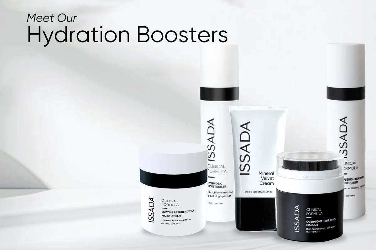 Meet Your Hydration Boosters – ISSADA Cosmeceuticals