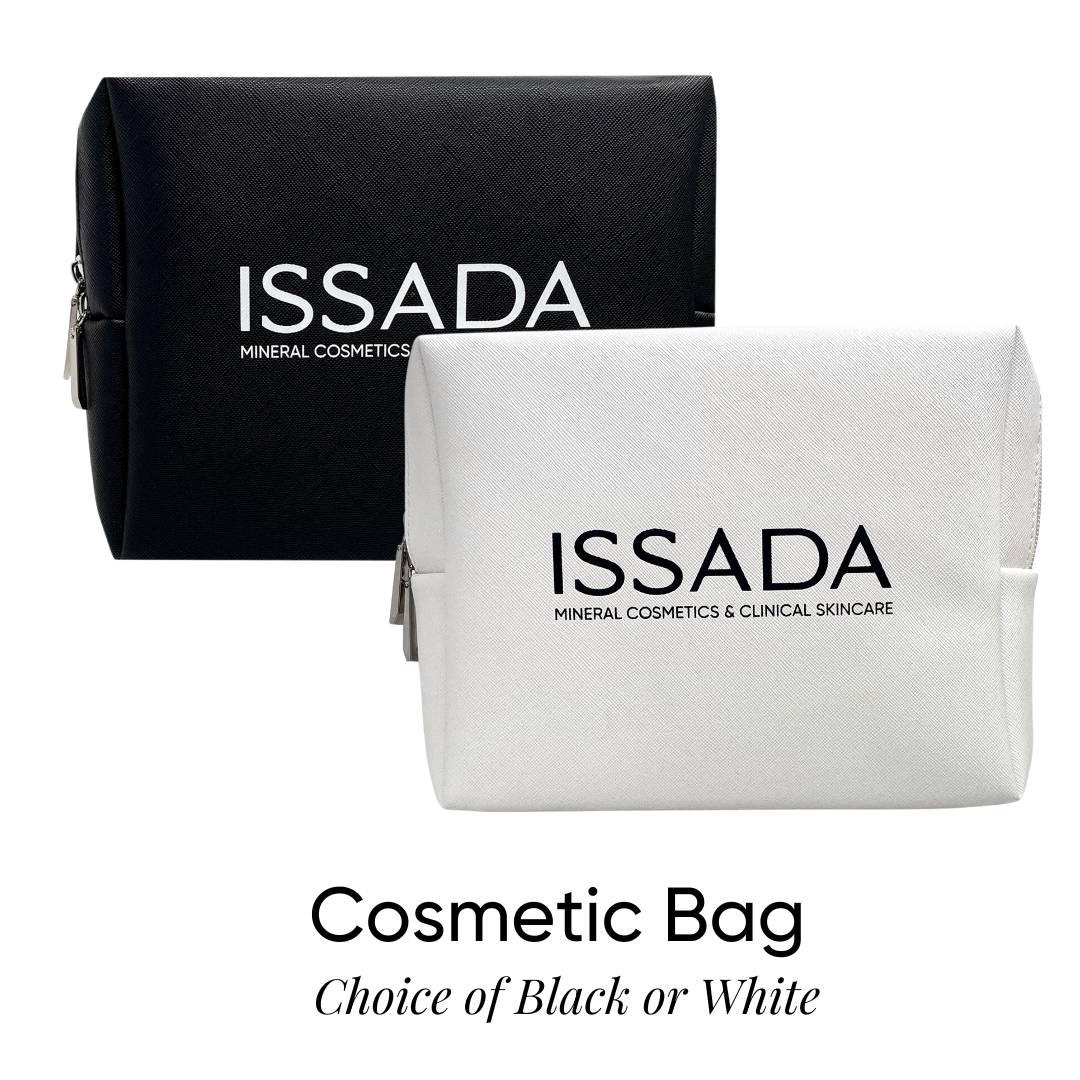 MAKEUP & COSMETIC BAGS – ISSADA Cosmeceuticals
