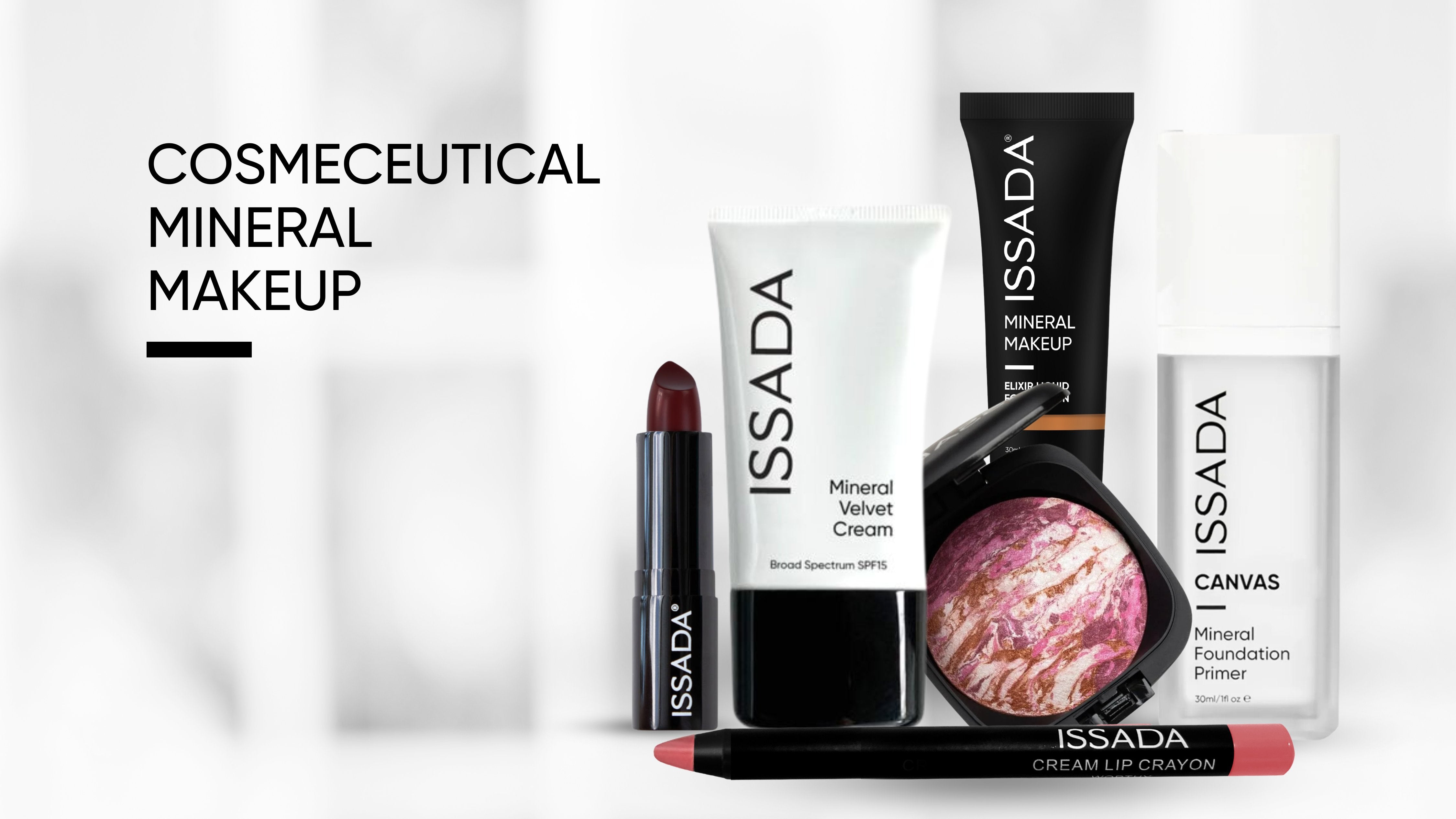 Mineral Makeup – ISSADA Cosmeceuticals