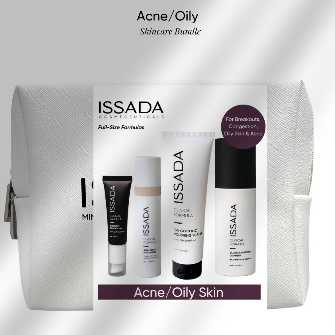 Acne Oily Skin Pack – ISSADA Cosmeceuticals