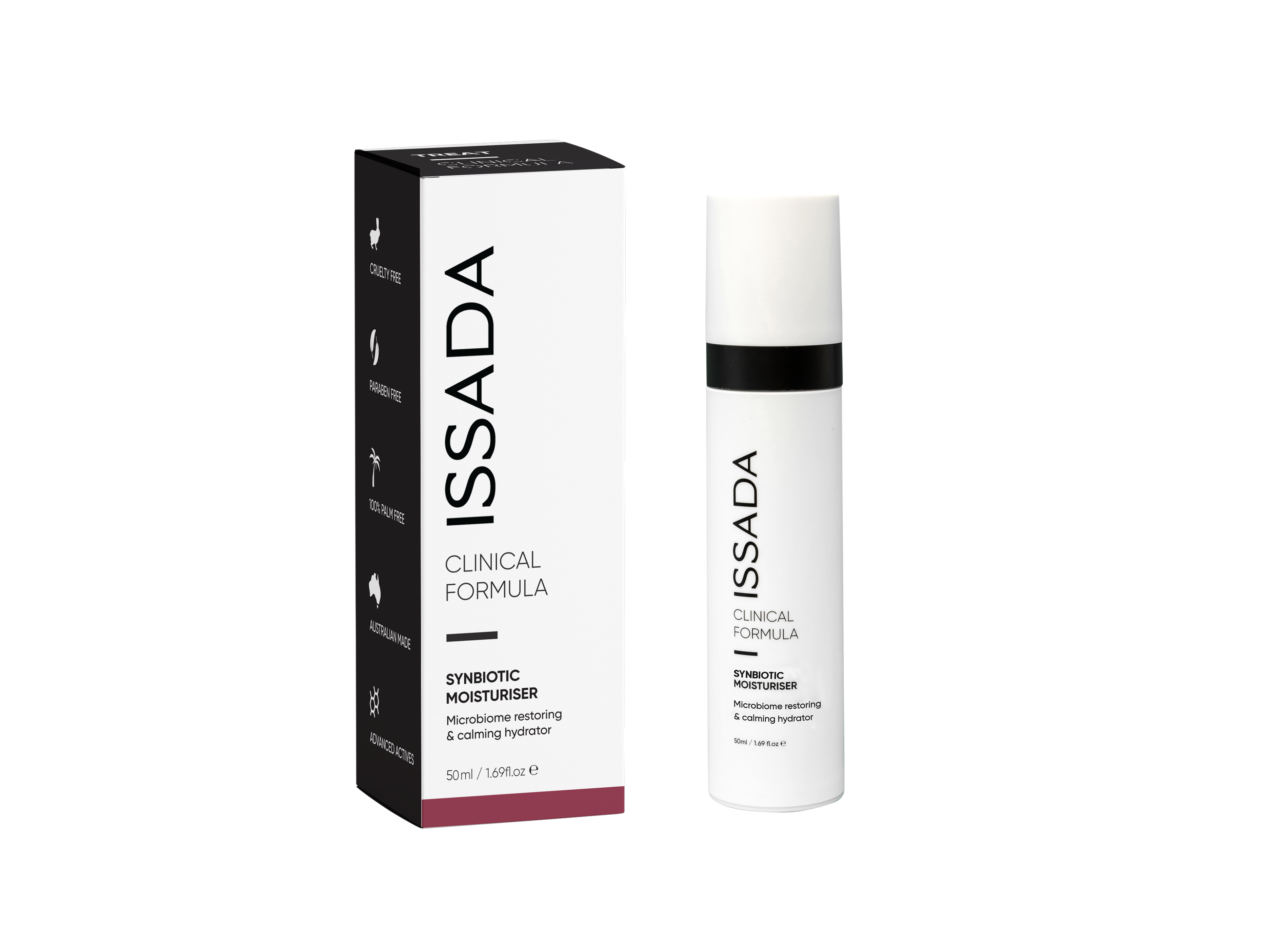 Synbiotic Moisturiser – ISSADA Cosmeceuticals