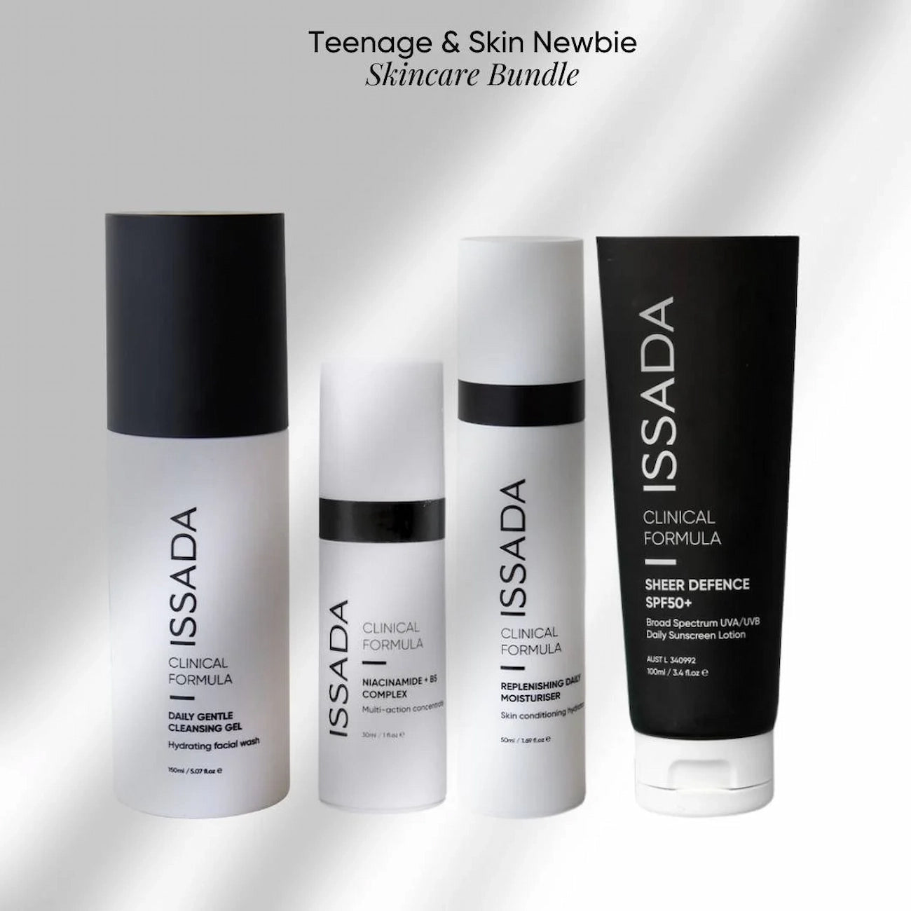 Teen Skincare Bundle | ISSADA Cosmeceuticals